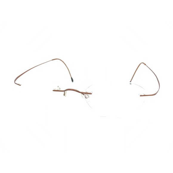 Silhouette | Accessories | Silhouette 7395 4 6069 Titanium Brown Rimless Eyeglasses Frames 2 150 ...